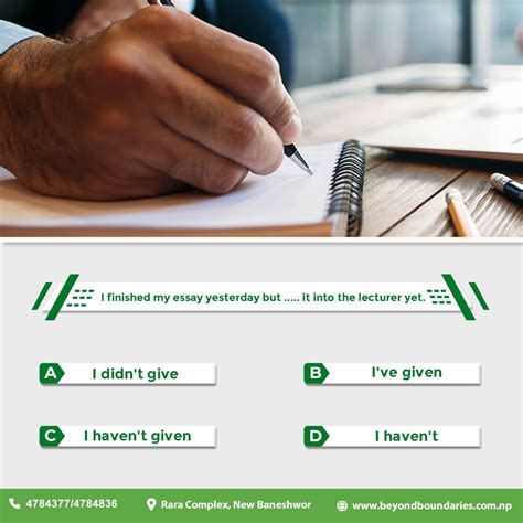 Test Your Ielts Knowledge Post The Beyond Boundaries