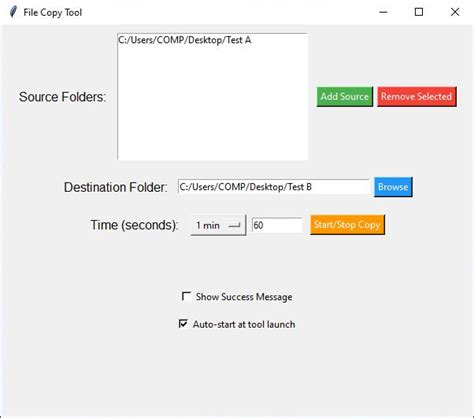 Auto Copy Files This Tool Is Used To Automatically Copy Filesfolders