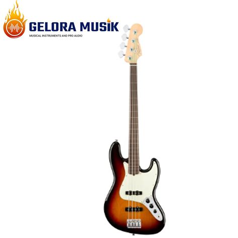 Jual Gitar Bass Fender American Professional Fretless Jazz Bass