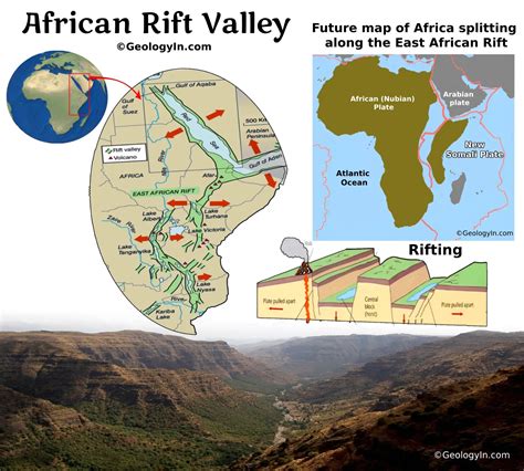 Great Rift Valley On Map