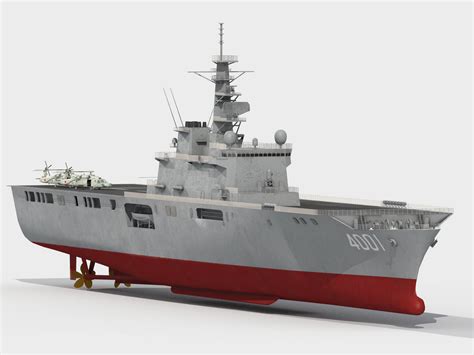 Osumi Class Tank Landing Ship 3d Model By Mermodels