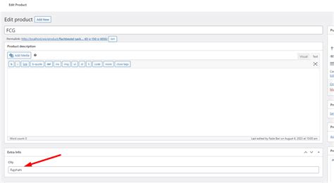 How To Create A Custom Field Using Acf Woo Product Table