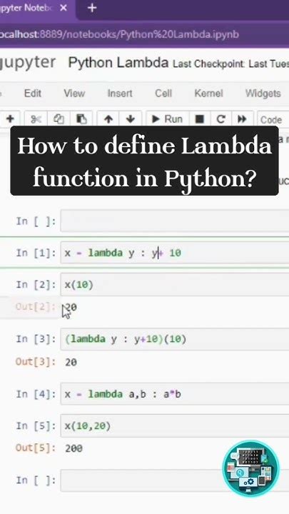 How To Define Lambda Function In Python In Tamil Python Programming