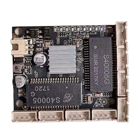 8 Port Industrial Ethernet Switch Pcb 100mbps Home Network Switch Module For Camera Odm 2 4 6 8
