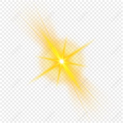 노란색 방사형 밝은 반점 태양 일러스트 조명 효과구배후광 Png 일러스트 무료 다운로드 Lovepik