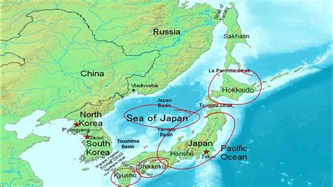 Japan Islands Names Uppsc Youtube