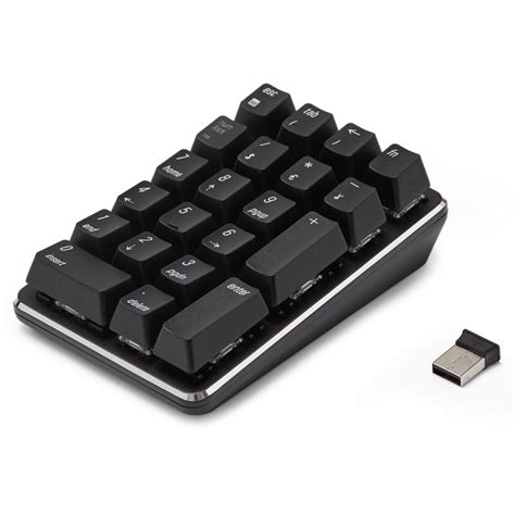 Smart Key USB G Wireless Mechanical Numeric Keypad For Notebook Desktop Financial