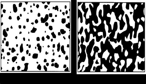 Two Phase Material With A Particulate Microstructure And B Skeletal