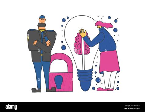 Security Guard Standing With Arms Crossed Man Wearing In A Guards Uniform Save An Intellectual