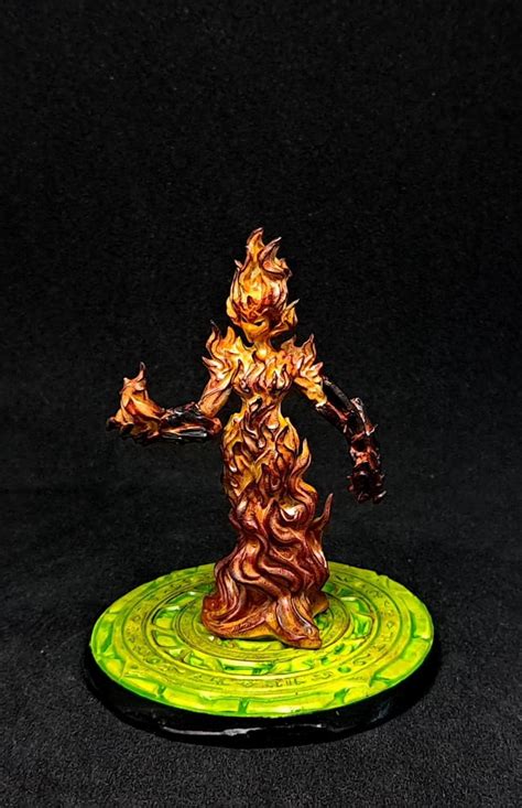 Fire Elemental Girl Rprintedminis
