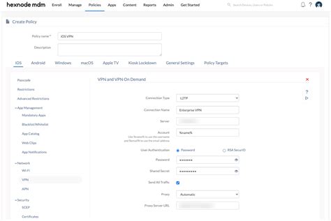 IOS VPN Settings Hexnode Help Center