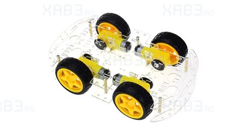 Sasiu 4wd Cu Sasiu Abs Pentru Fallow Line