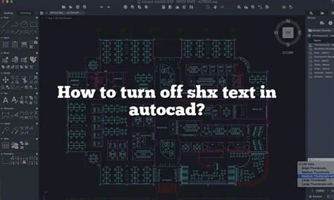 How To Turn Off Shx Text In Autocad