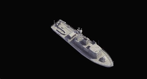 Lida Class Minesweeper 3d Model 149 3dm 3ds Cob Dwg Fbx Flt Obj Stl X Ma Max Free3d