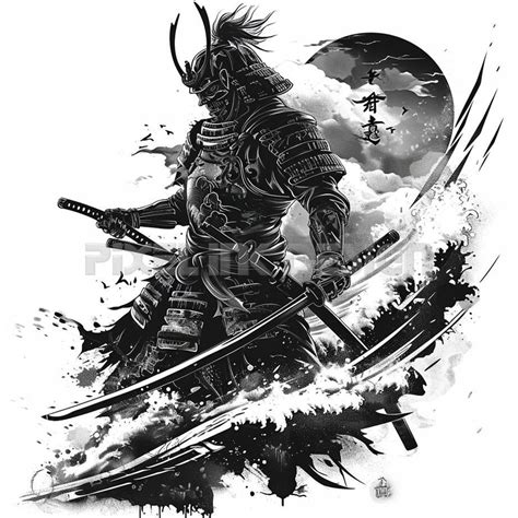 Samurai Sleeve Tattoo Stencil Designs For Authentic Body Art