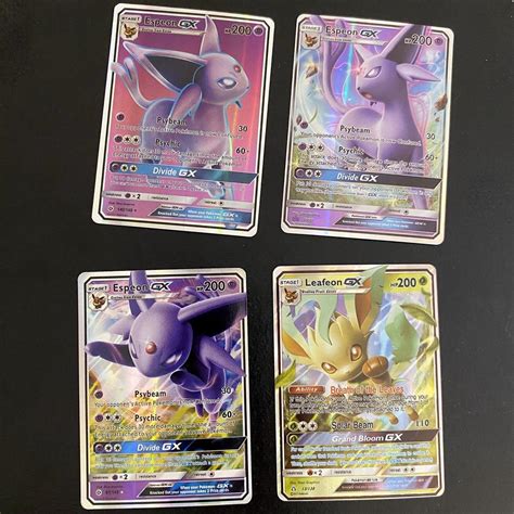 10 Rare Shiny Eevee Evolution Pokemon Trading Depop