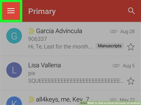 How To Add An Email Account On Android With Pictures Wikihow