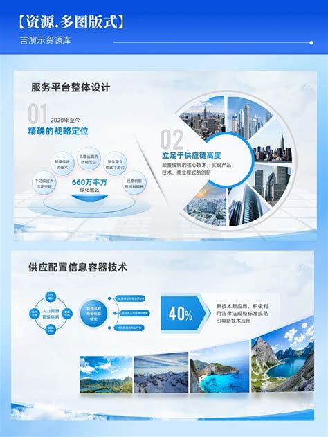 资源 这是一份定制级的多图排版ppt模板！ 花瓣网