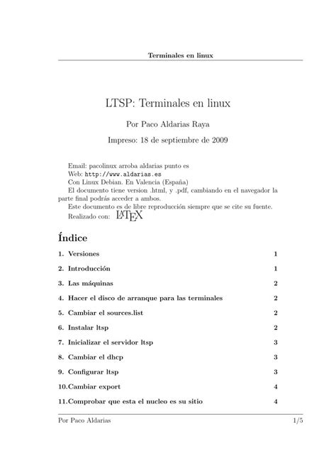 pdf de programación ltsp terminales en linux