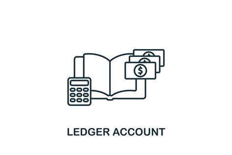 Ledger Account Icon Graphic By Aimagenarium · Creative Fabrica