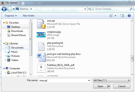 Cara Export Dan Import Database Mysql Di Phpmyadmin