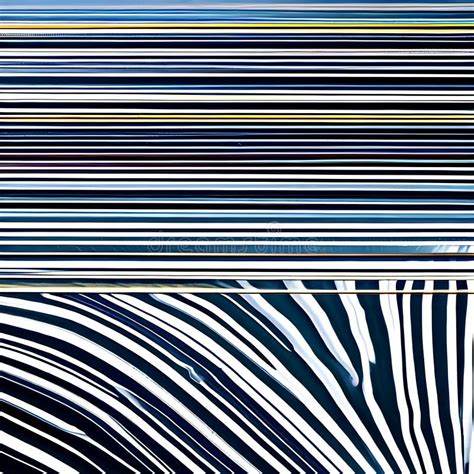 A Composition Of Vibrant Energy And Rhythm With Pulsating Lines