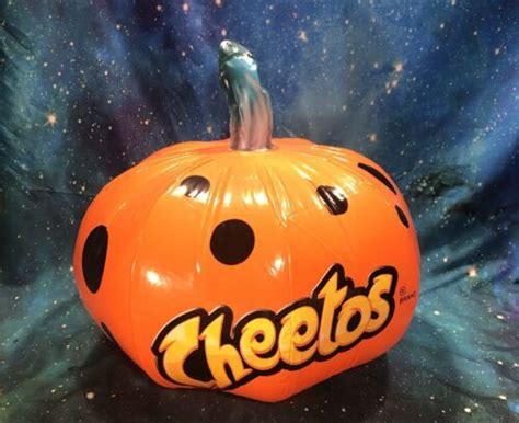2 Inflatable Cheetos Pumpkins And 2ft Chester Cheetahfrito Lay