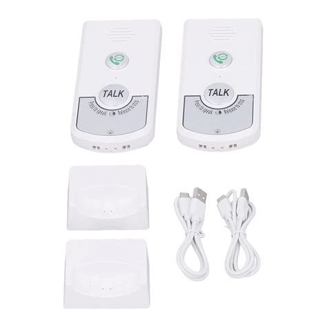 2 Way Voice Intercom Doorbell H8 Dual External 1v2 Ultra Long Range Wireless Voice Intercom