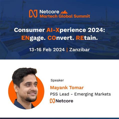 Mayank Tomar On Linkedin Netcoremgs2024