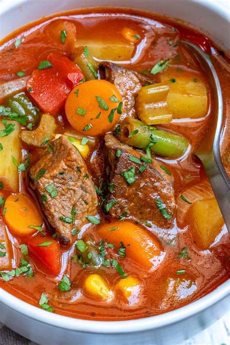 Homemade Vegetable Beef Soup Recipe