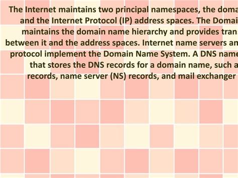 Domain Name Hierarchy Ppt