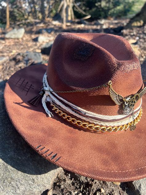 Custom Felt Hat Western Hat Rancher Hat Etsy