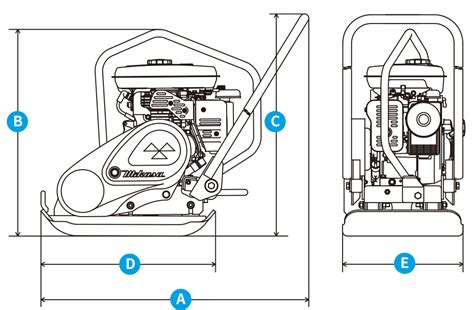 Plate Compactor Mvc 50h Construction Equipment Mikasa Sangyo Coltd