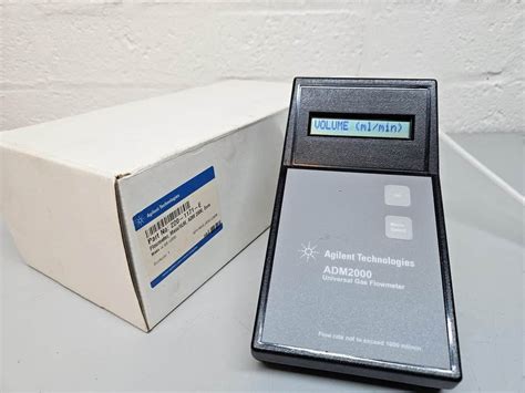Agilent ADM 2000 Gas Digital Flow Meter LabMakelaar Benelux