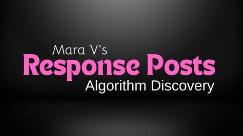 Improving An Algorithms Discovery