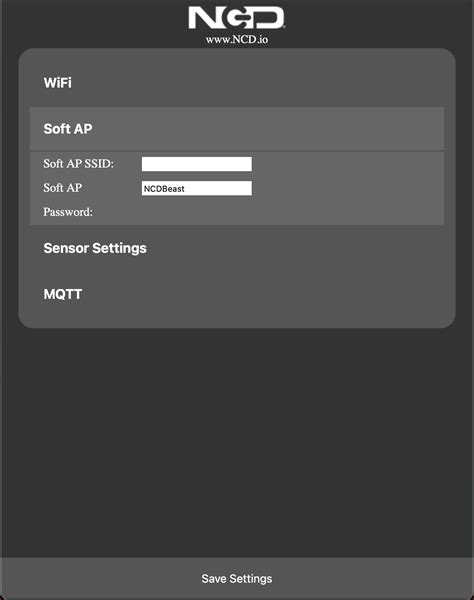 Wifi Mqtt Temperaturehumidity Sensor User Guide