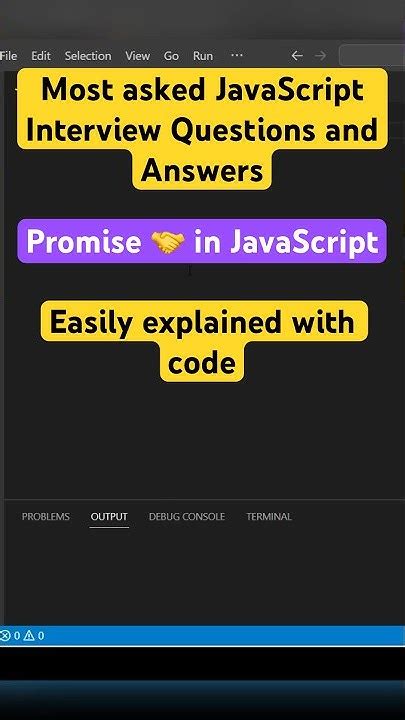 What Is Promise In Javascript Explained With Code Shorts Coding