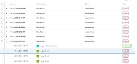 Workflow Stopped Working XM Community