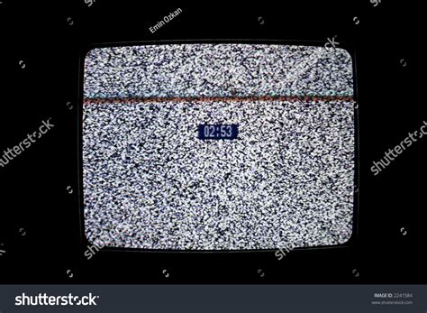 Fuzzy Tv Screen Stock Photo Shutterstock