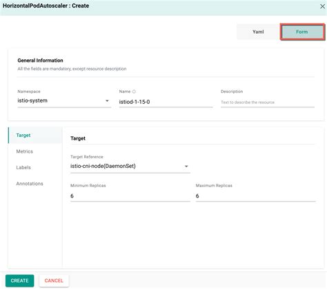 Kop Dashboard Create K8s Resources Rafay Product Documentation