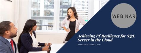 Webinar Achieving It Resiliency For Sql Server In The Cloud