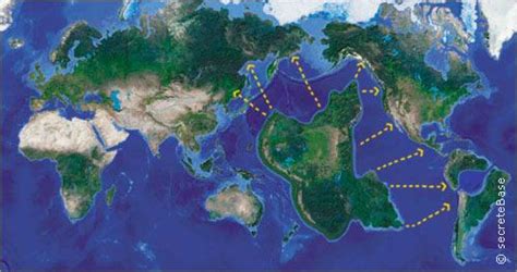 Map Of Atlantis And Lemuria Carte Du Monde Fantaisie