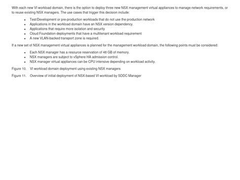 Nsx Management Options For Vi Workload Domain Planning Guide—vmware Cloud Foundation 5 1 On