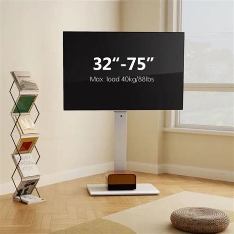 V Base Tv Floor Mount Wayfair Flooring Tv Wayfair