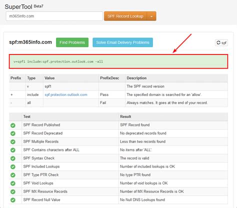 Configure Spf Record For Microsoft 365 O365info