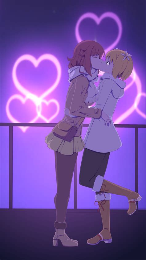 Takayama Haruka And Sonoda Yuu Sakura Trick Drawn By Yuriyurisuki