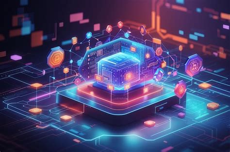 Premium Ai Image Hardware Electronic Development Concept Electronic Circuit Board Or