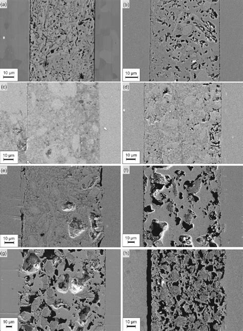 Cross Sections Of The Obtained Samples Consisting Of 0 70 Wt Ysz A