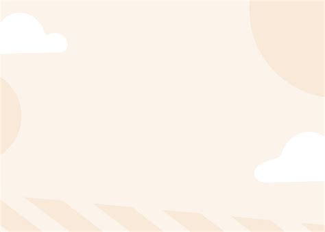 Beige Cloud Illustration Border Background Free Photo Rawpixel