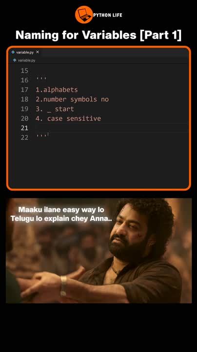 Kiran Sagar On Linkedin Naming The Variables